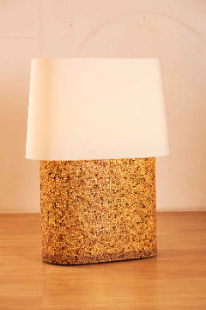 CIRKULO OVAL FLOOR LAMP by TIMBERMATE - HMT INDUSTRIES CORP